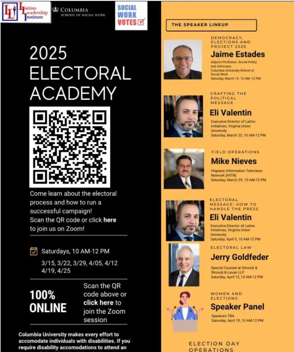 Latino Leadership Institute 2025 Electoral Academy | Local 372, N.Y.C ...
